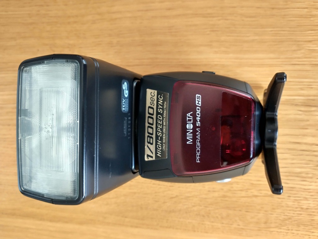 lampa błyskowa Minolta program 5400 HS | Kraków | Kup teraz na Allegro Lokalnie