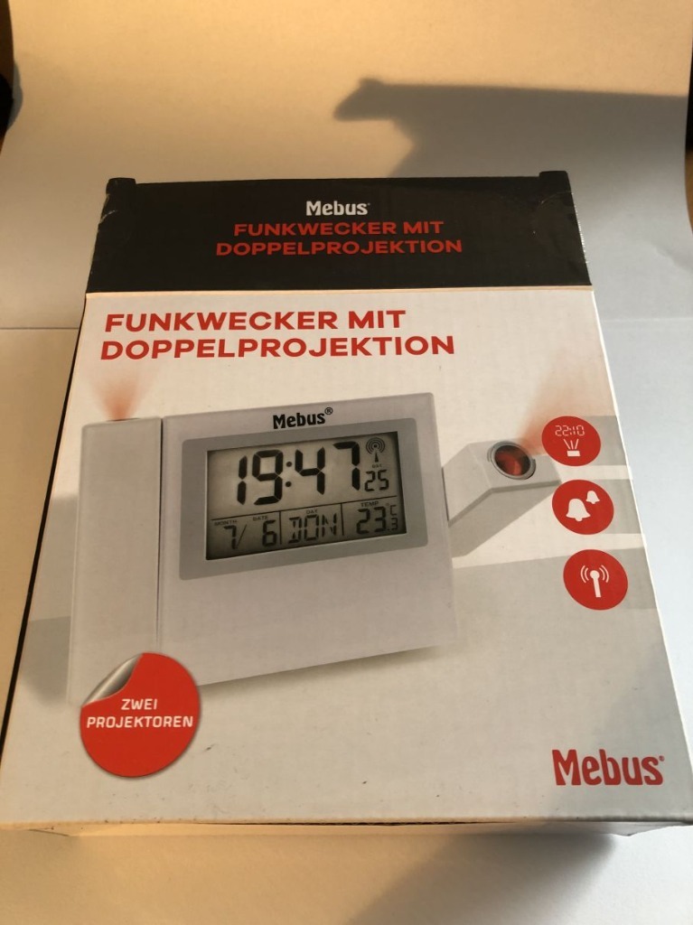 Radiobudzik z projekcją Mebus 42421 | Gdańsk | Kup teraz na Allegro ...