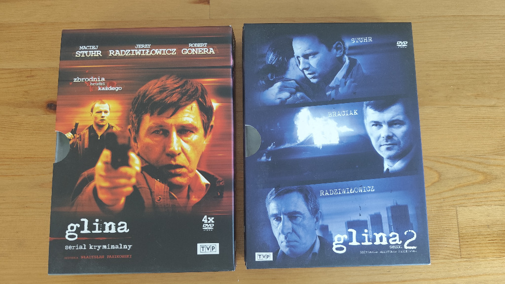 Glina - kultowy polski serial kryminalny, 4xDVD | Olsztyn | Kup teraz ...
