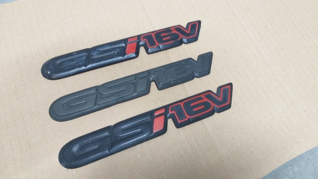 Emblemat, znaczek, napis GM "GSI 16V" ori. używany | Kołobrzeg | Kup ...