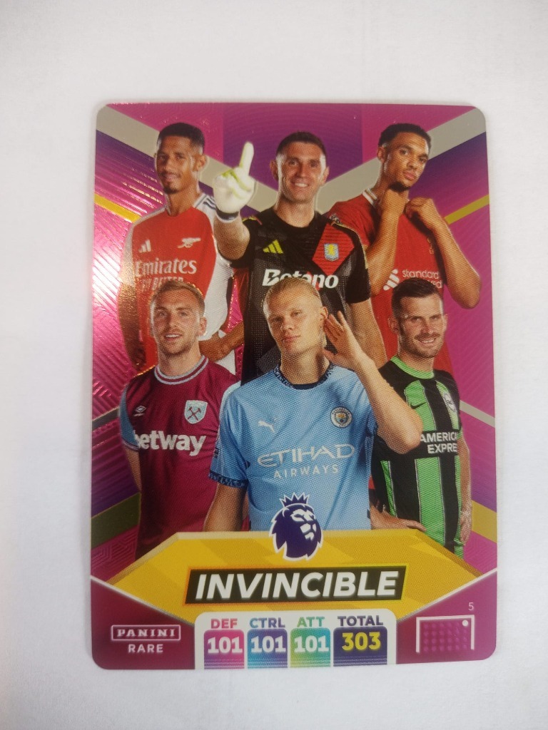 Panini Premier League 2025 nr 5 Invincible Pararell Plasma | Gdynia ...