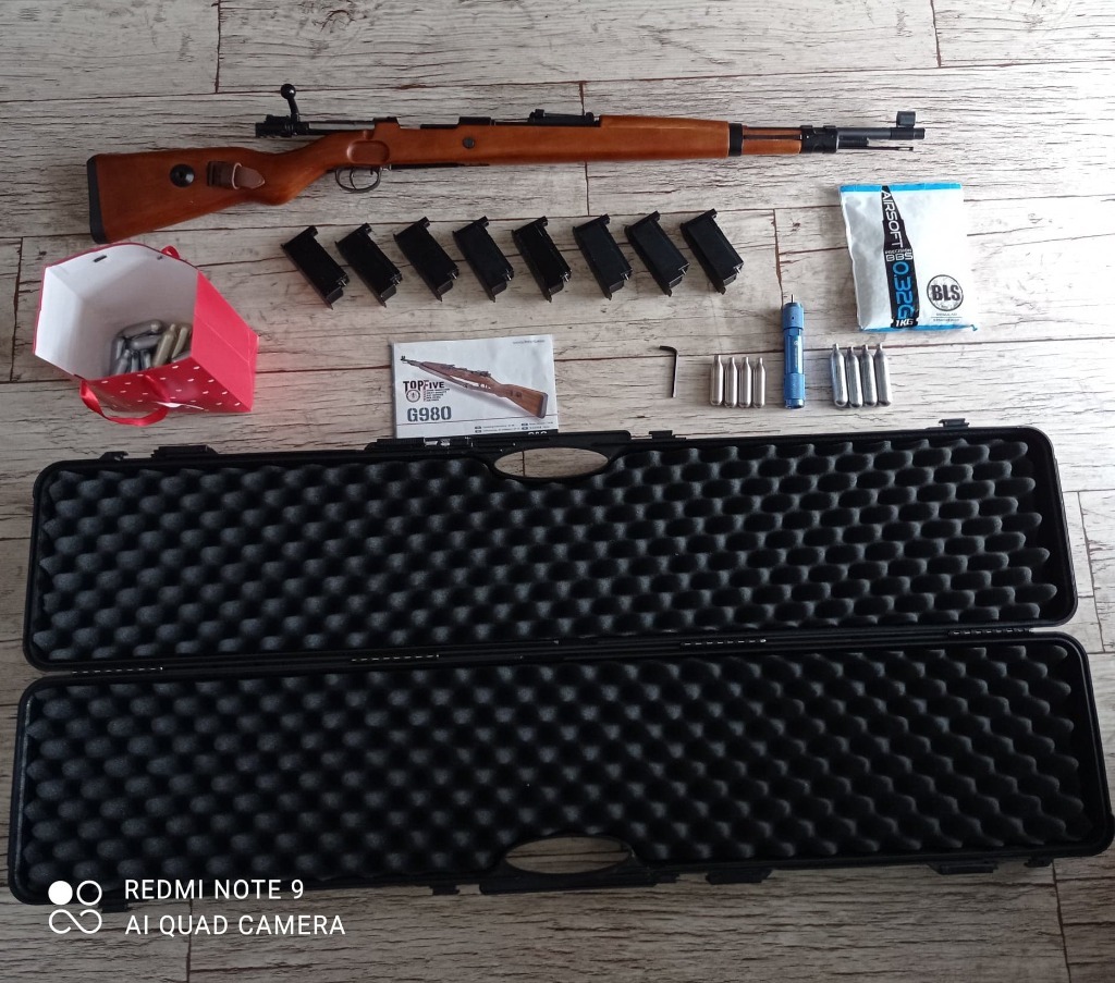 gazow mauser 98k G&G CO2 asg reko mega zestaw g980 | Sieradz | Ogłoszenie na Allegro Lokalnie