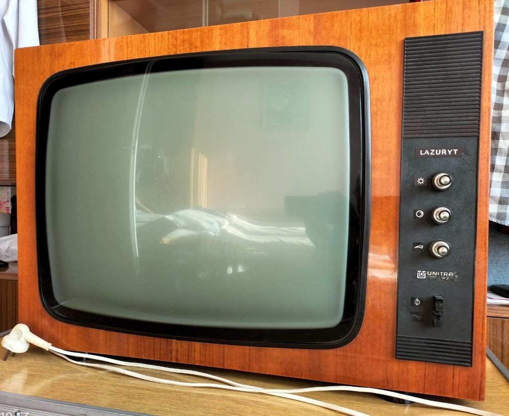 UNITRA WZT telewizor Lazuryt 105 dla kolekcjonera kompletny | Wałbrzych ...