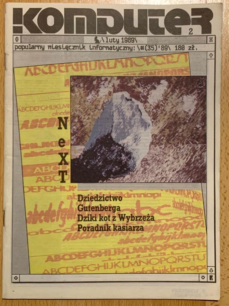 Miesięcznik Komputer numer Luty 1989 | Łódź | Kup teraz na Allegro Lokalnie