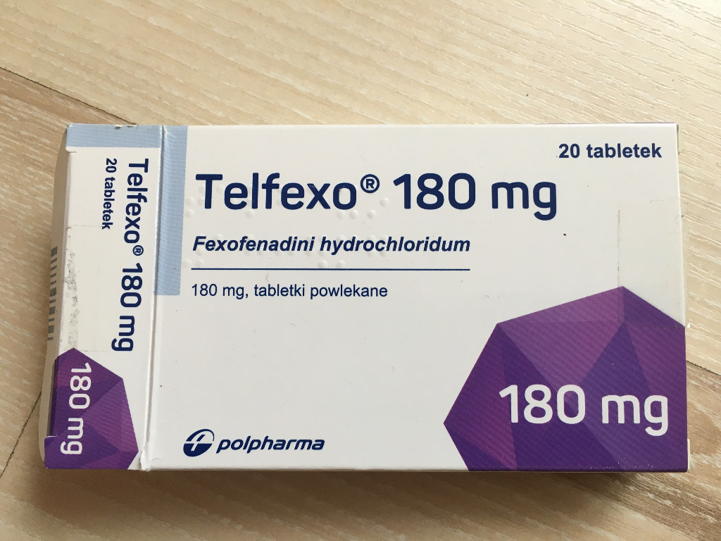 Telfexo 180mg Fexofast lek przeciwalergiczny | Jarosław | Kup teraz na ...