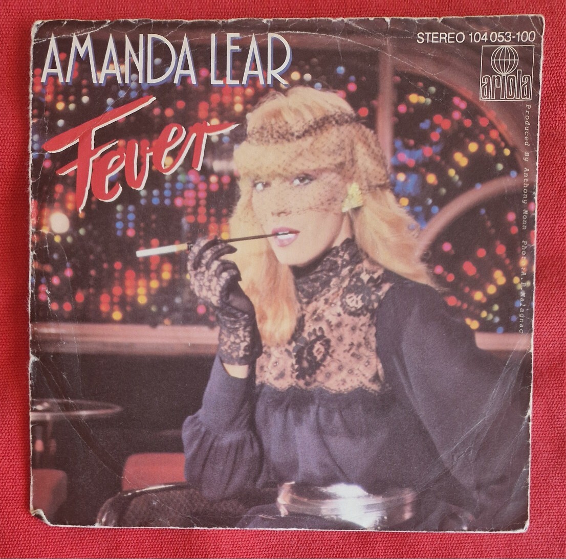 Amanda Lear "Fever" płyta winylowa 7" SP. Ariola 1982 | Gdańsk | Kup ...