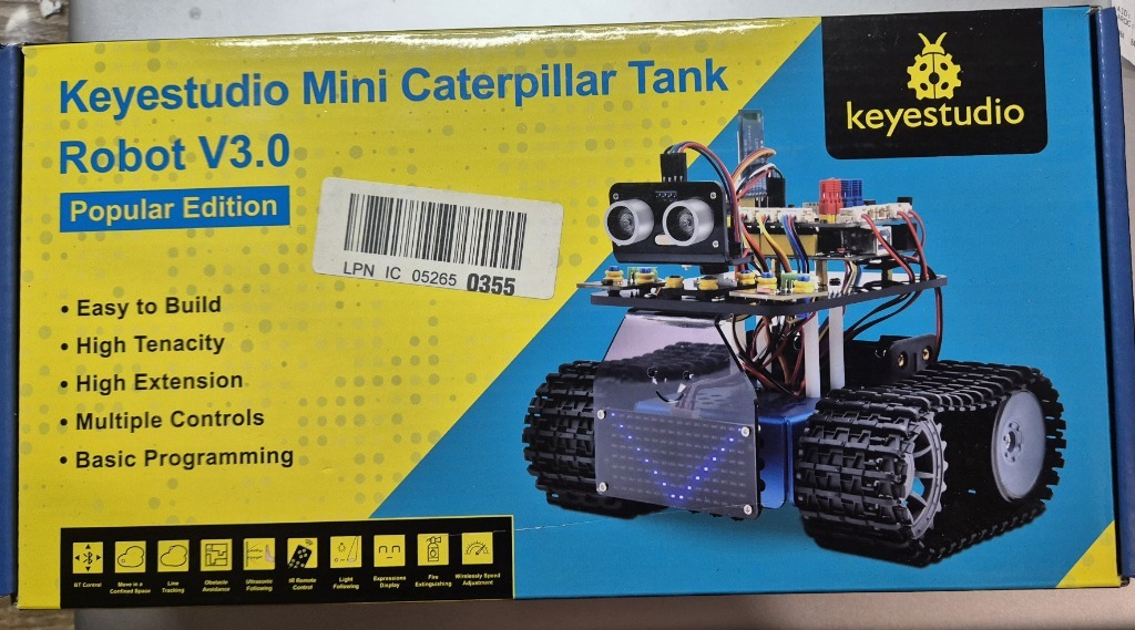 Keyestudio Mini Tank Robot | Józefów | Kup teraz na Allegro Lokalnie