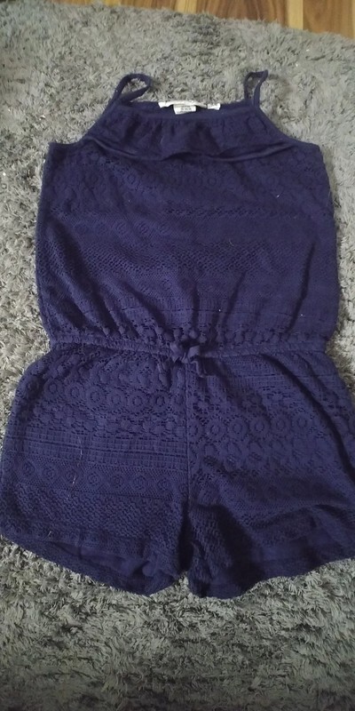 Kombinezon koronka H&M 134 140 granatowy | Rzeszów | Kup teraz na Allegro Lokalnie