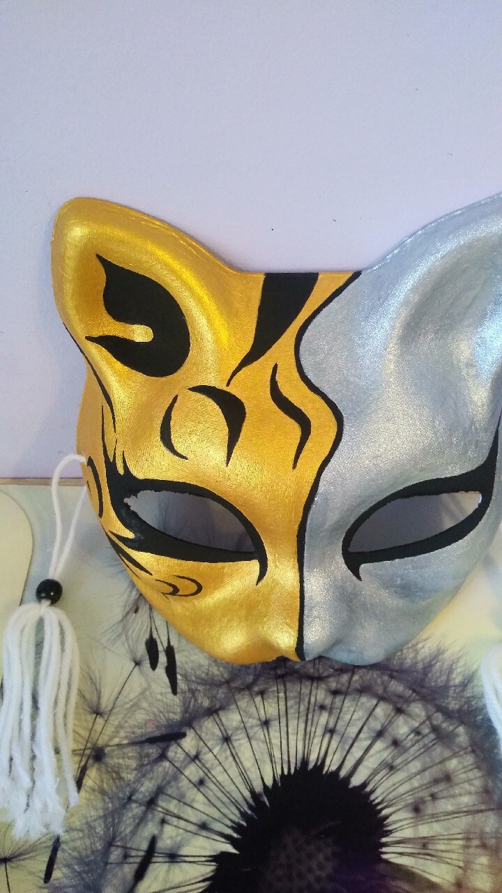 Maska kota anime cosplay Therian | Ostrów Wielkopolski | Kup teraz na ...