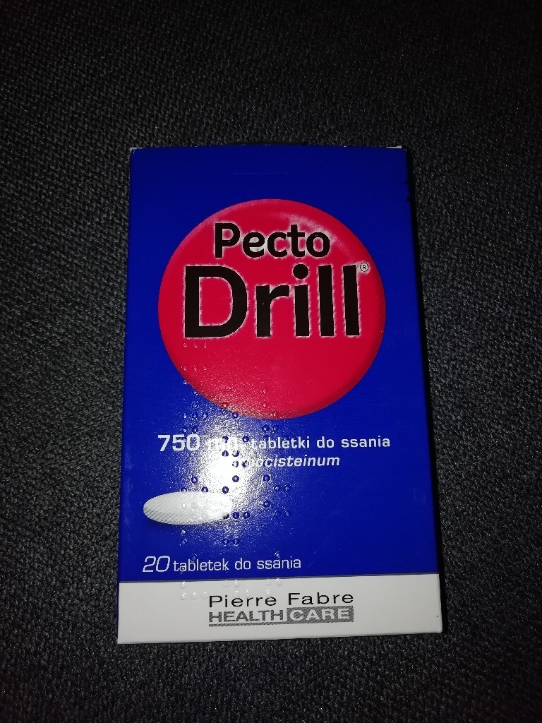 Pecto drill 750 mg, 19 tabletek | Gdańsk | Kup teraz na Allegro Lokalnie