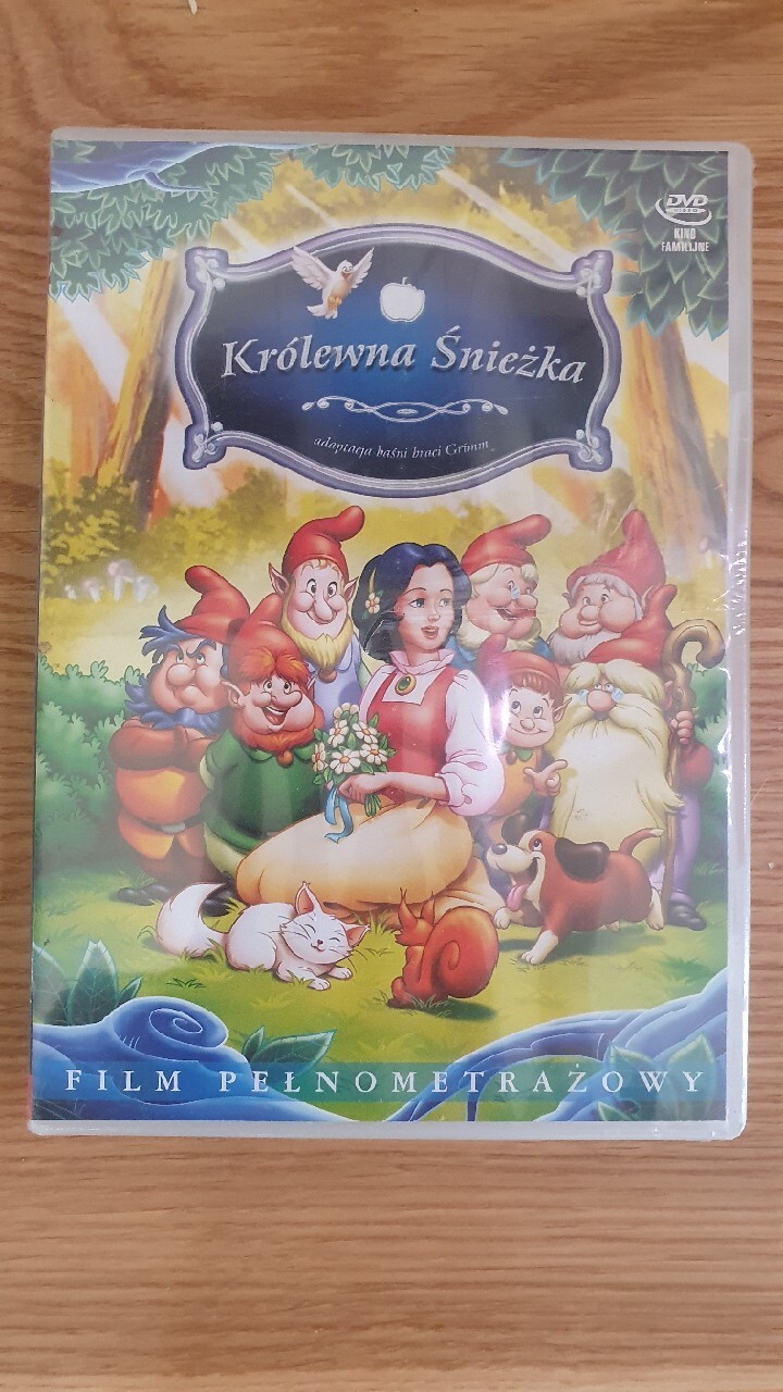 Bajka DVD królewna Śnieżka i siedmiu krasnoludków. | Kłodzko | Kup ...