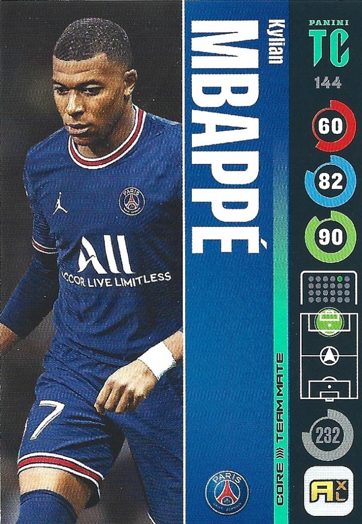 PANINI TOP CLASS 2022 KYLIAN MBAPPE PSG BASE | Gdańsk | Kup teraz na ...