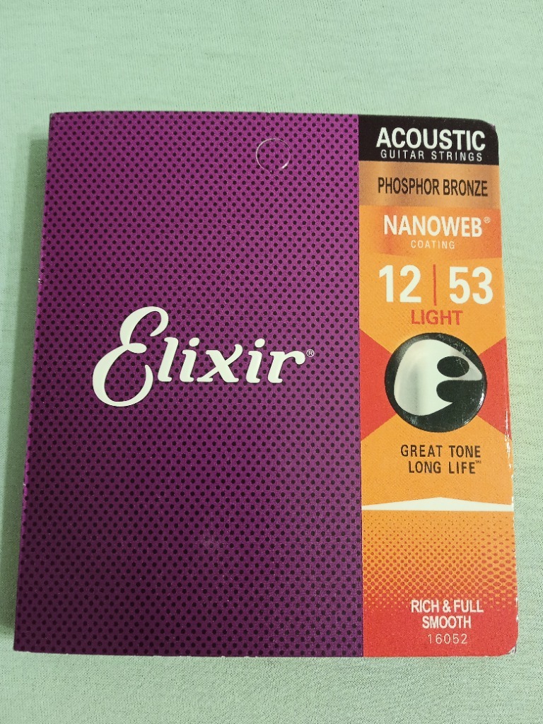 ELIXIR gitarakustyczna 12-53 PHOSPHOR BRONZE 16052 | Warszawa | Kup ...