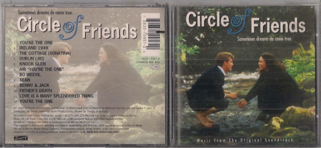 MICHAEL KAMEN - Circle Of Friends (Music From The Motion Picture ...