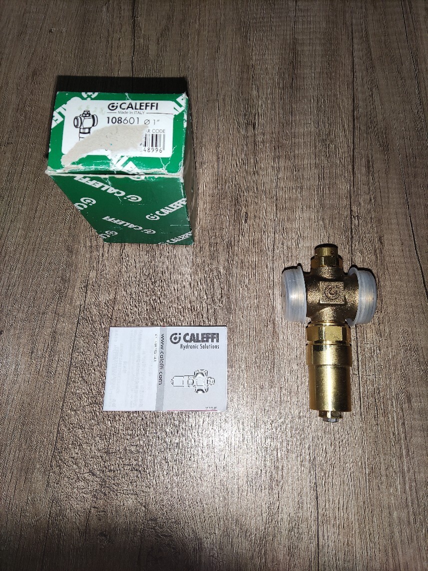 Caleffi Zawór Antyzamarzaniowy 1" 108601 | Września | Kup teraz na ...