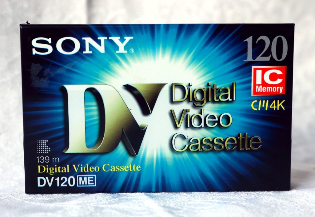 Duża kaseta Sony DV 120 ME DV120 IC Memory DV JAPAN | LUBARTÓW | Kup teraz na Allegro Lokalnie