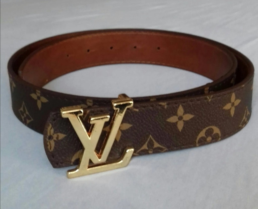 Pasek LV brązowy | Iława | Kup teraz na Allegro Lokalnie