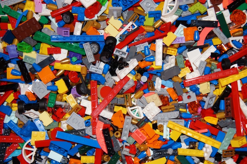 Lego ponad 400 ch ch klocków luzem miks rozmiarów | Linówiec | Kup ...