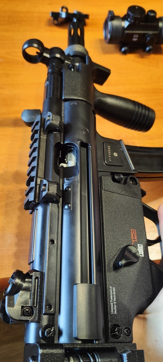 Wiatrówka MP5 PDW 4.5mm Blowback +kolimator | Dąbrowa Górnicza | Kup ...