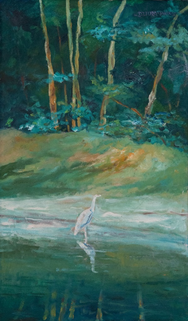 " CZAPLA " Obraz Olejny Ryszard Badura | Mielec | Licytacja na Allegro ...
