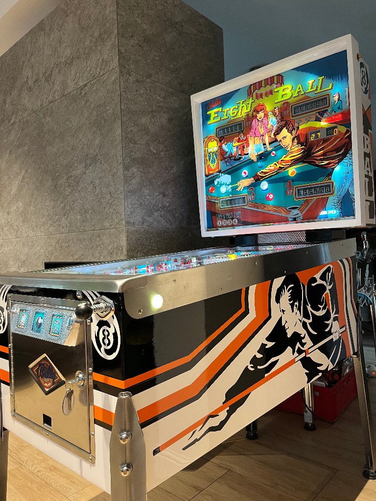 Flipper Pinball Eight Ball Bally 1977 | KATOWICE | Ogłoszenie na ...