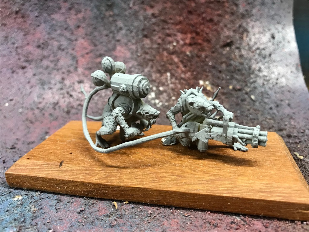 Figurka Skaven Ratling Gun Warhammer weapon team | Kraków | Kup teraz ...