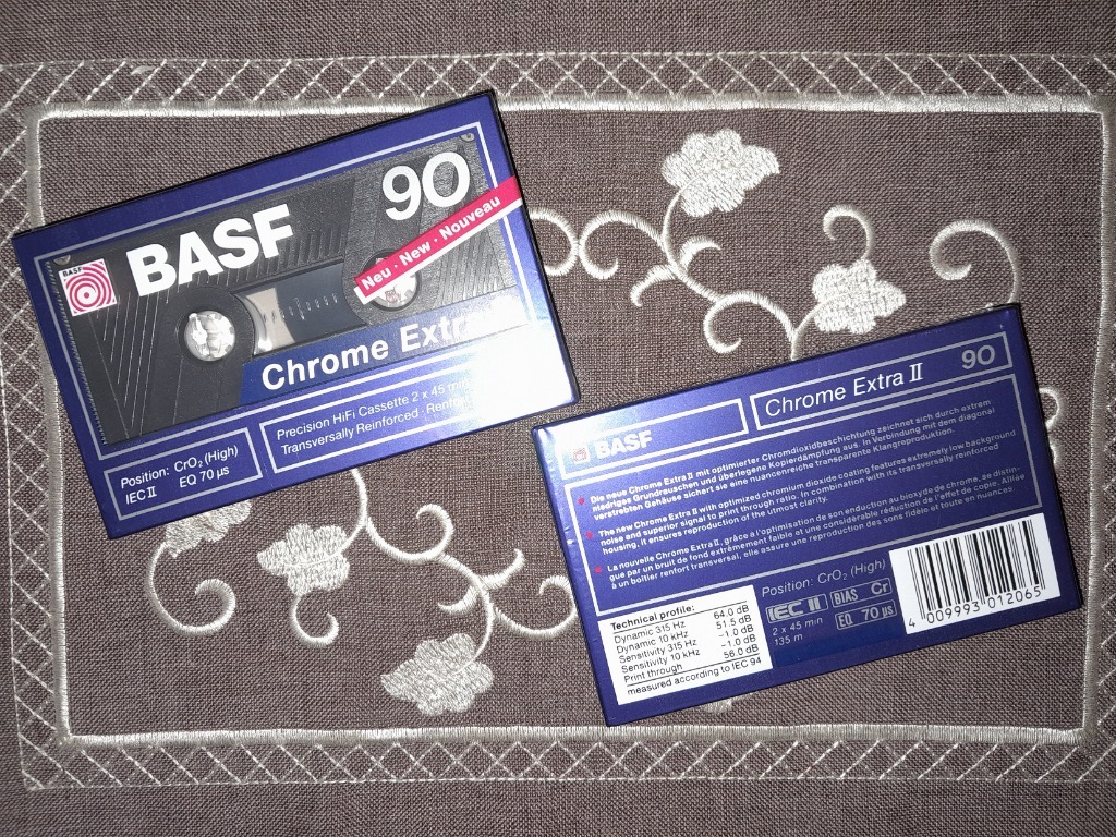 Kaseta BASF Chrome II C90 | Łaziska Górne | Kup teraz na Allegro Lokalnie