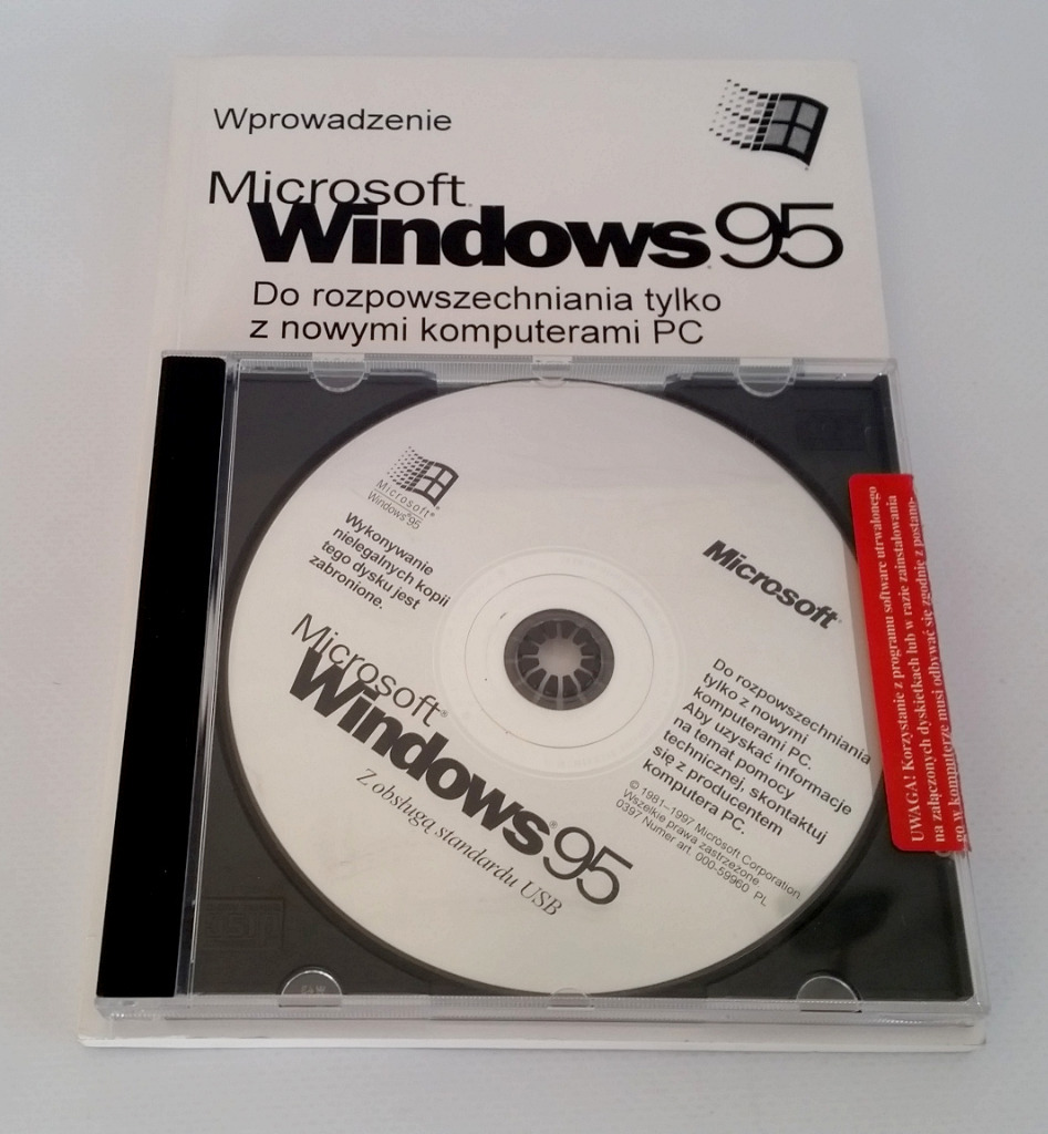 Microsoft Windows 95 Box - Niska cena na Allegro.pl