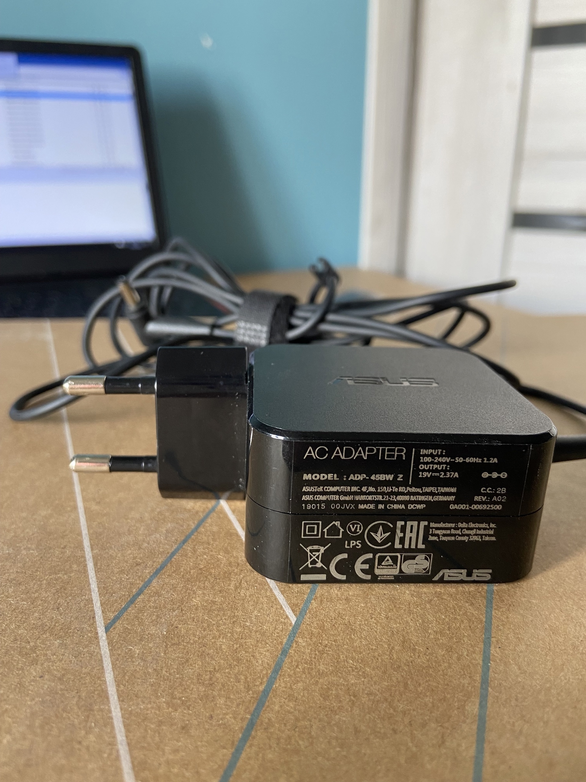 Oryginalny Zasilacz Asus ADP-45BW Z | Katowice | Kup teraz na Allegro ...