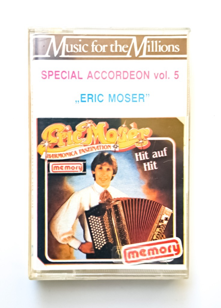 Kaseta magnetofonowa, ERIC MOSER, Special Accordeo | Bydgoszcz | Kup teraz na Allegro Lokalnie