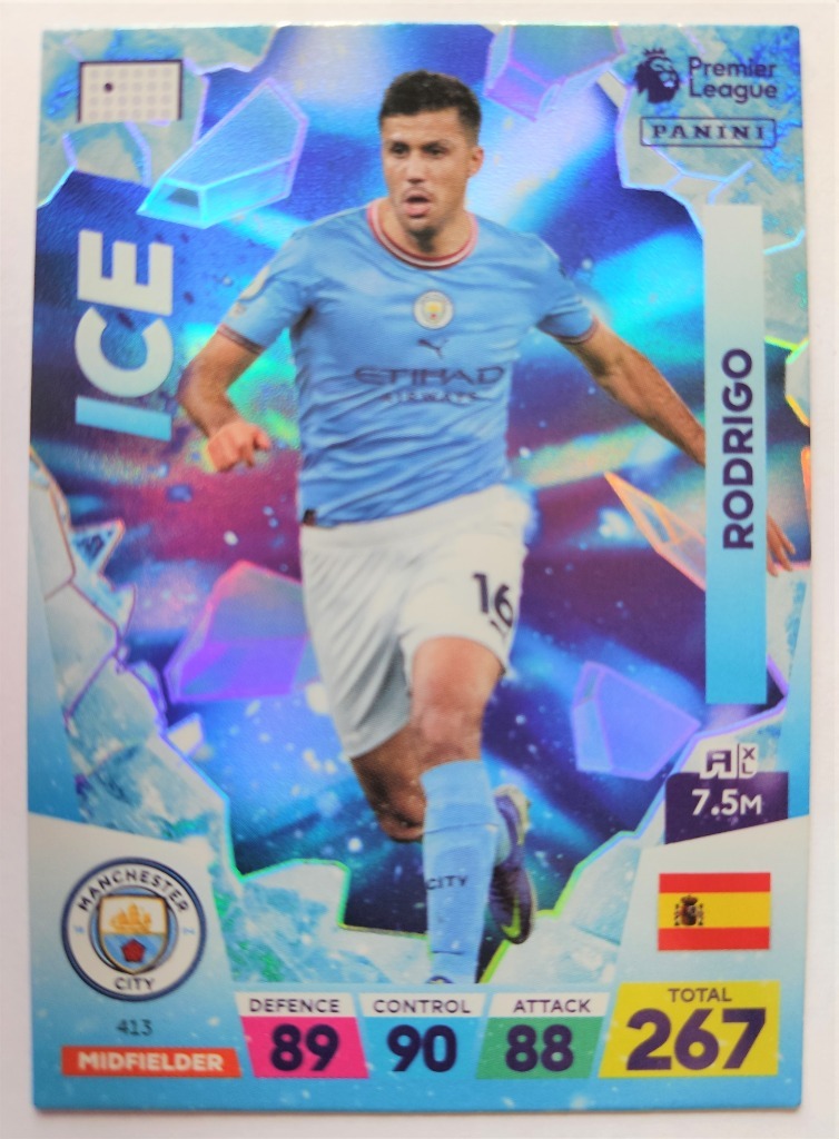 Karta Panini Premier League 2023 Ice Rodrigo 413 | Warszawa | Kup teraz ...