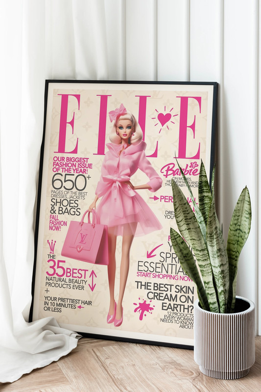 Plakat A3 Barbie na okładce, Promocja 2+1 GRATIS! | Zielonki | Kup ...