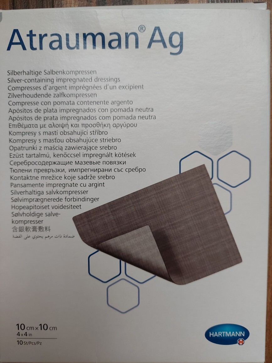 Atrauman Ag 10x10 cm - Niska cena na Allegro.pl