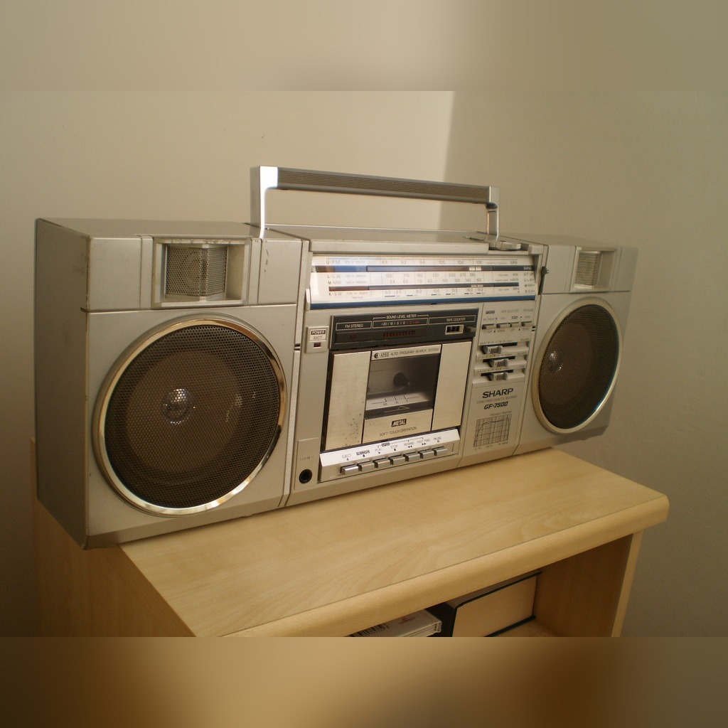 Cassette Tape Recorder Vintage Boombox Getto Hindi Song Performance ...