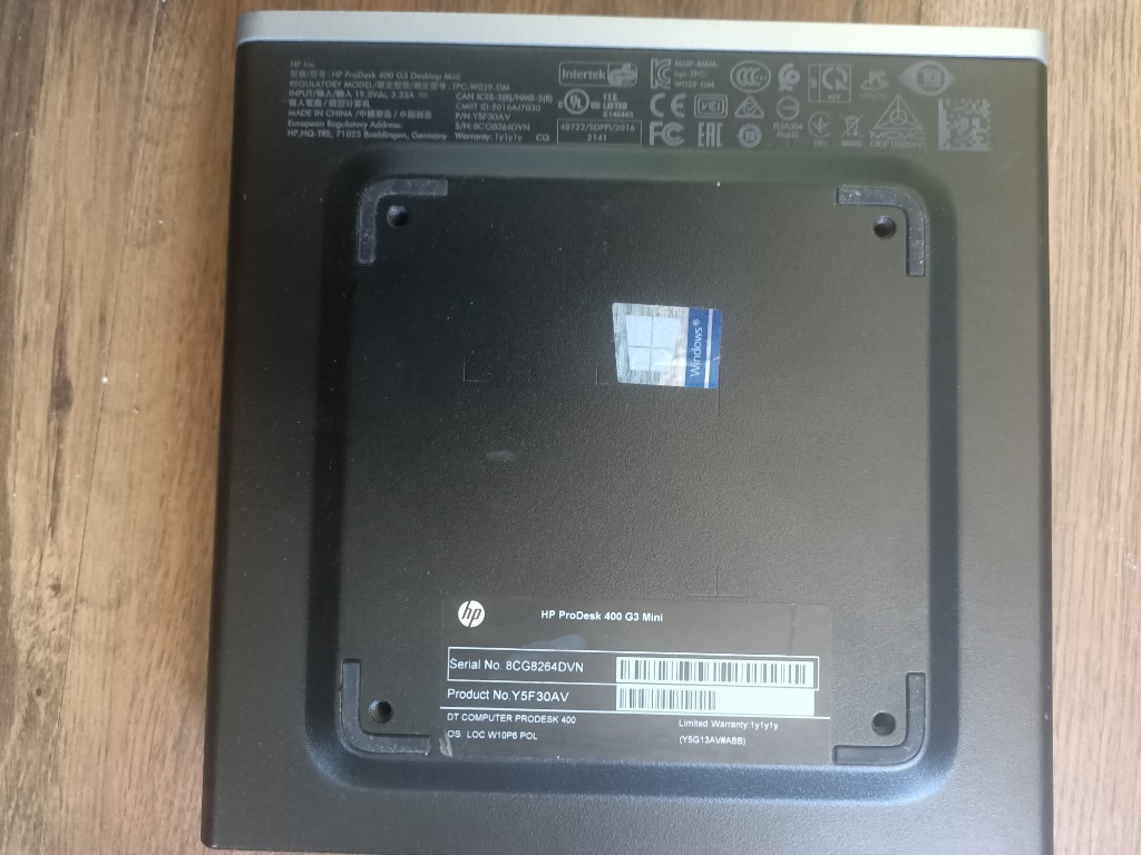 HP 400 G3 mini | Wrocław | Kup teraz na Allegro Lokalnie
