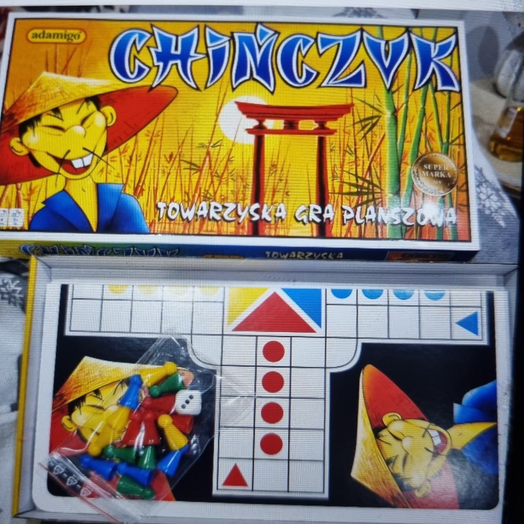 Chinczyk gra planszowa. Adamigo | Częstochowa | Kup teraz na Allegro ...