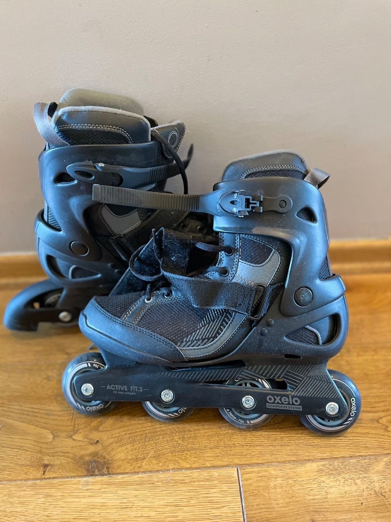 Rolki Oxelo active fit.3, rozmiar 45 | Warszawa | Kup teraz na Allegro ...