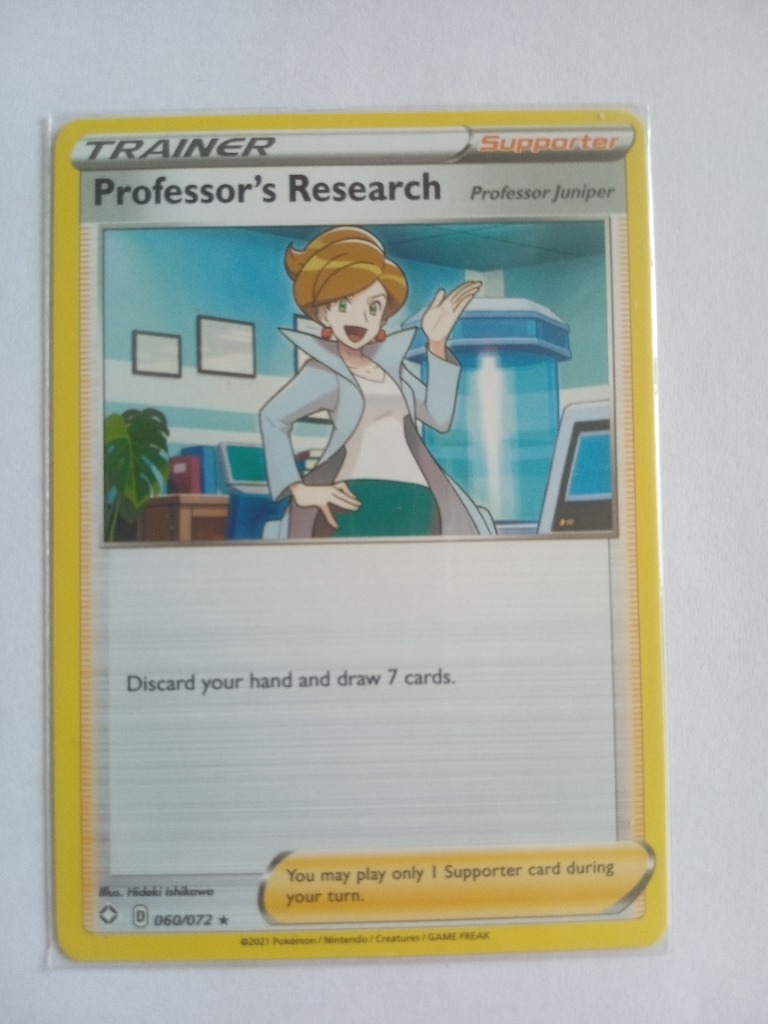 Pokemon TCG: Professors Research 060/072 | Tarnowskie Góry | Kup teraz ...