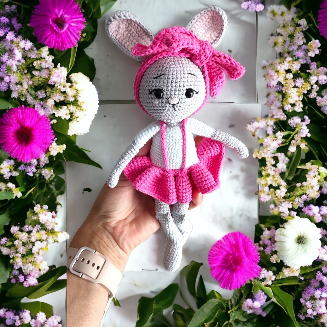 Króliczek Lilly bunny królik przytulanka zabawka | Kieźliny | Kup teraz ...