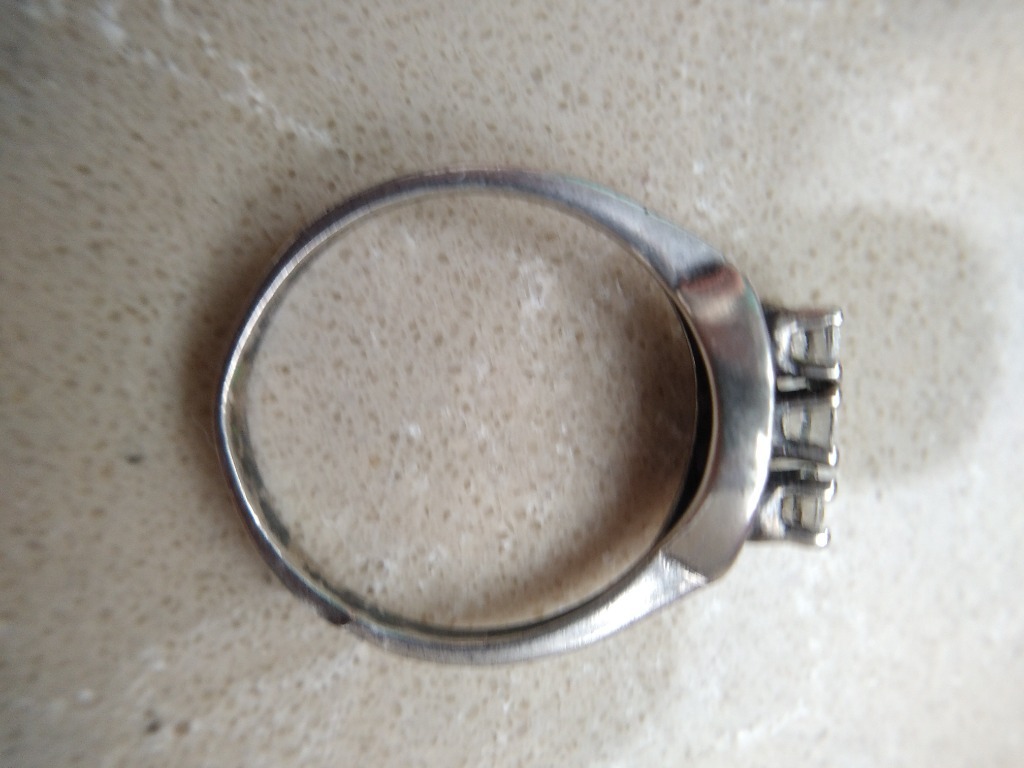 Srebrny pierścionek PRL | Bielsko-Biała | Kup teraz na Allegro Lokalnie