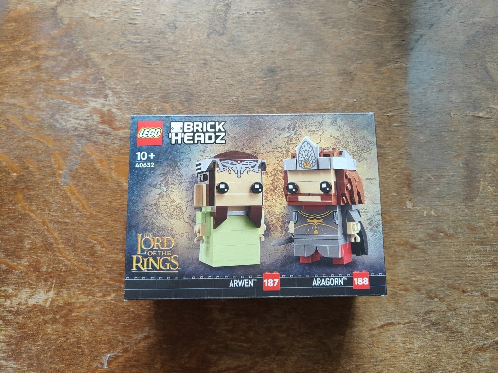 LEGO 40632 BrickHeadz Aragorn i Arwena LOTR | Tarnów | Kup teraz na ...