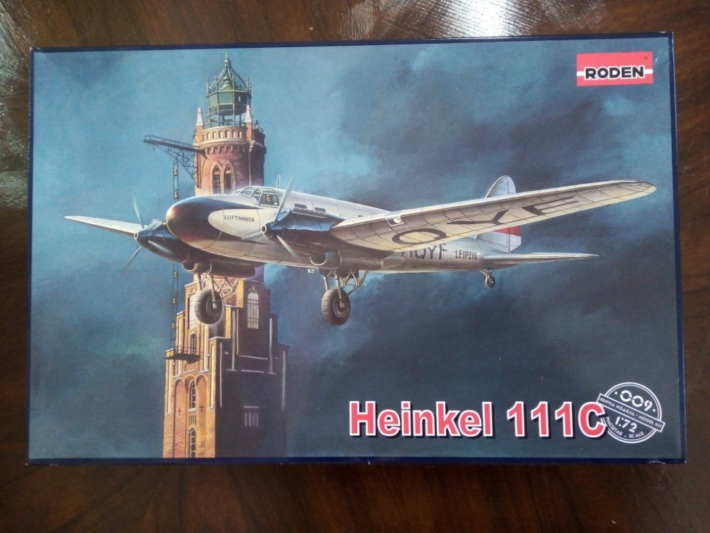 Heinkel He111C Lufthansa 1 72 RODEN No 009 NOWY | Gdańsk | Kup teraz na ...