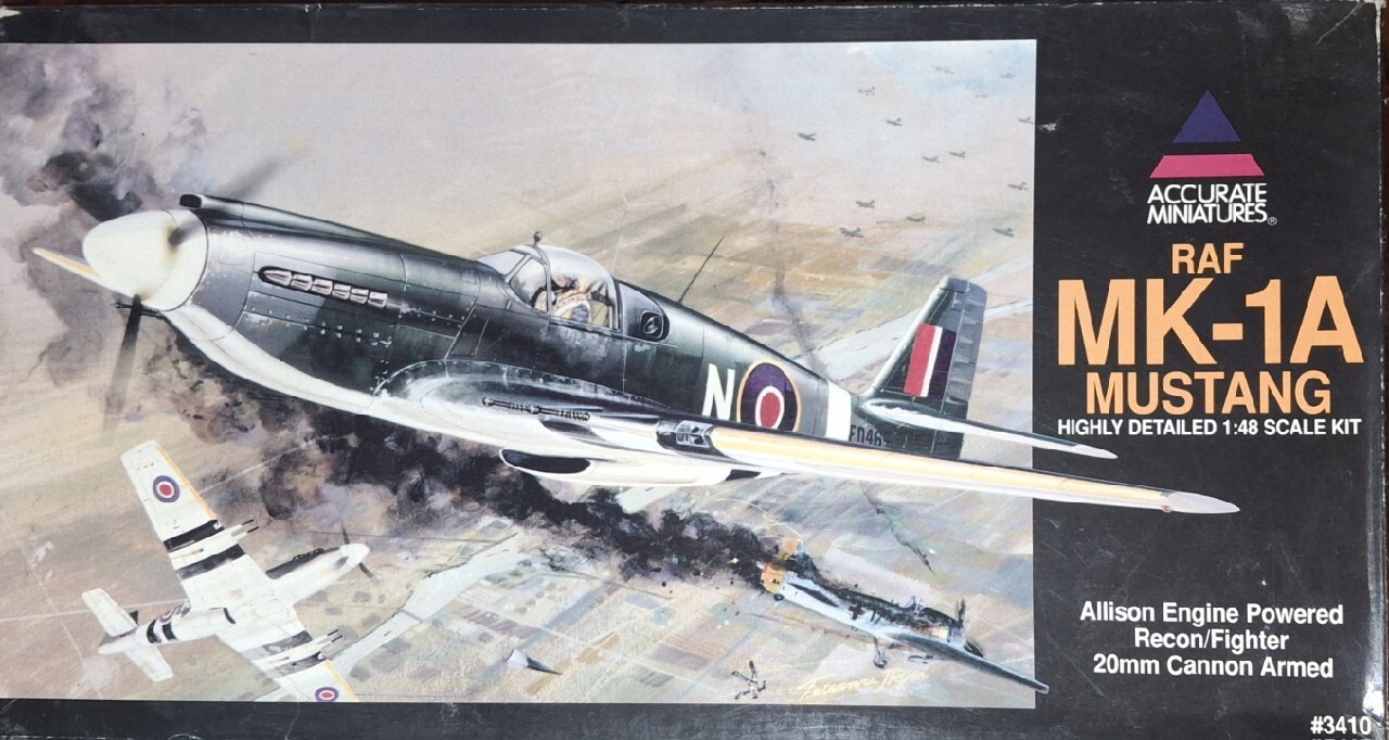 Accurate Miniatures P51 Mustang MK 1A RAF | Zielonka | Kup teraz na ...