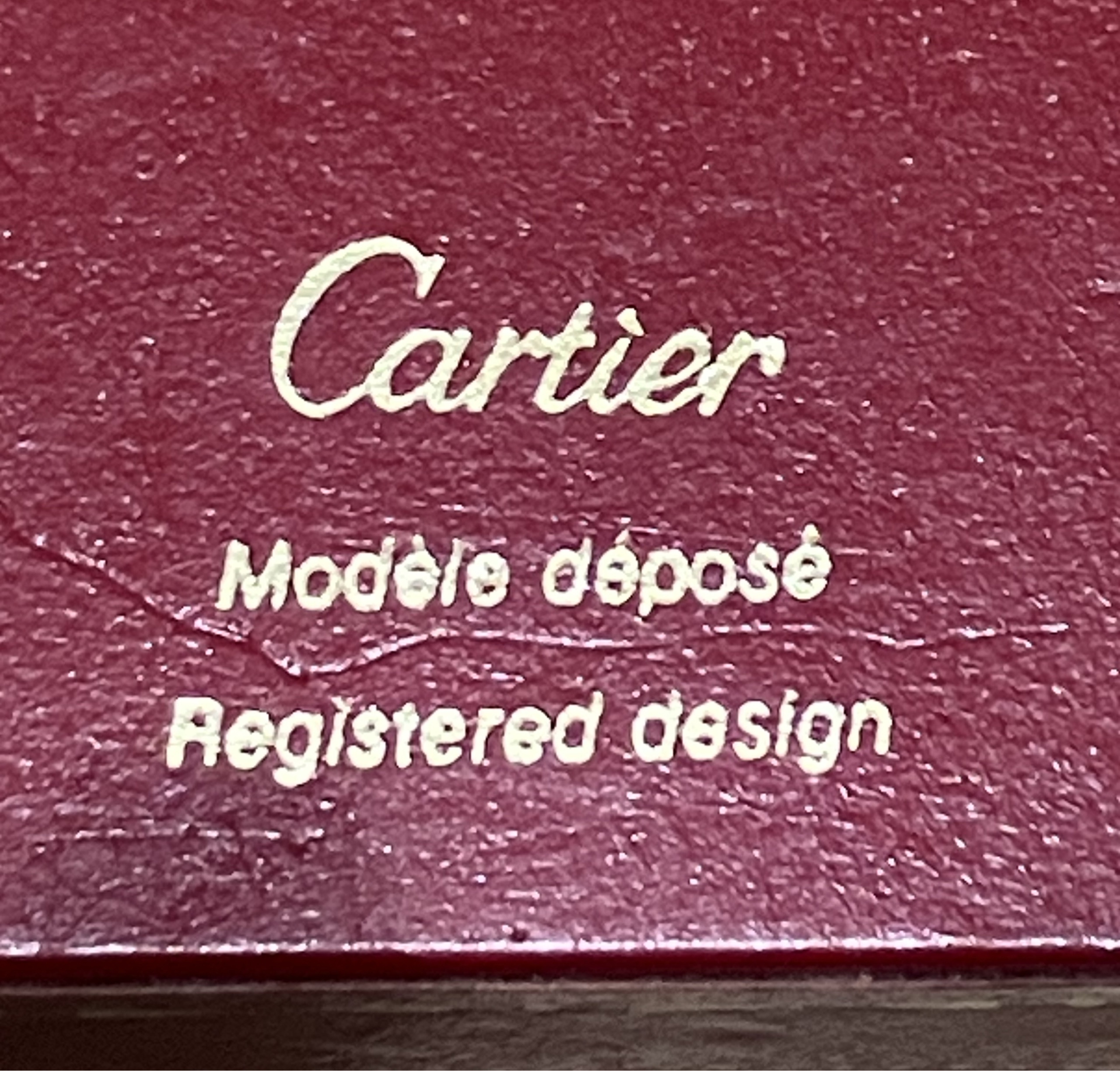Pudełko CARTIER e depose registered design | Kujawy | Kup teraz na ...