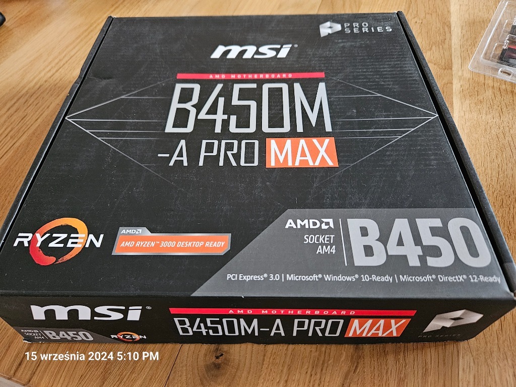 Płyta główna MSI B450MA Pro Max | Warszawa | Kup teraz na Allegro Lokalnie
