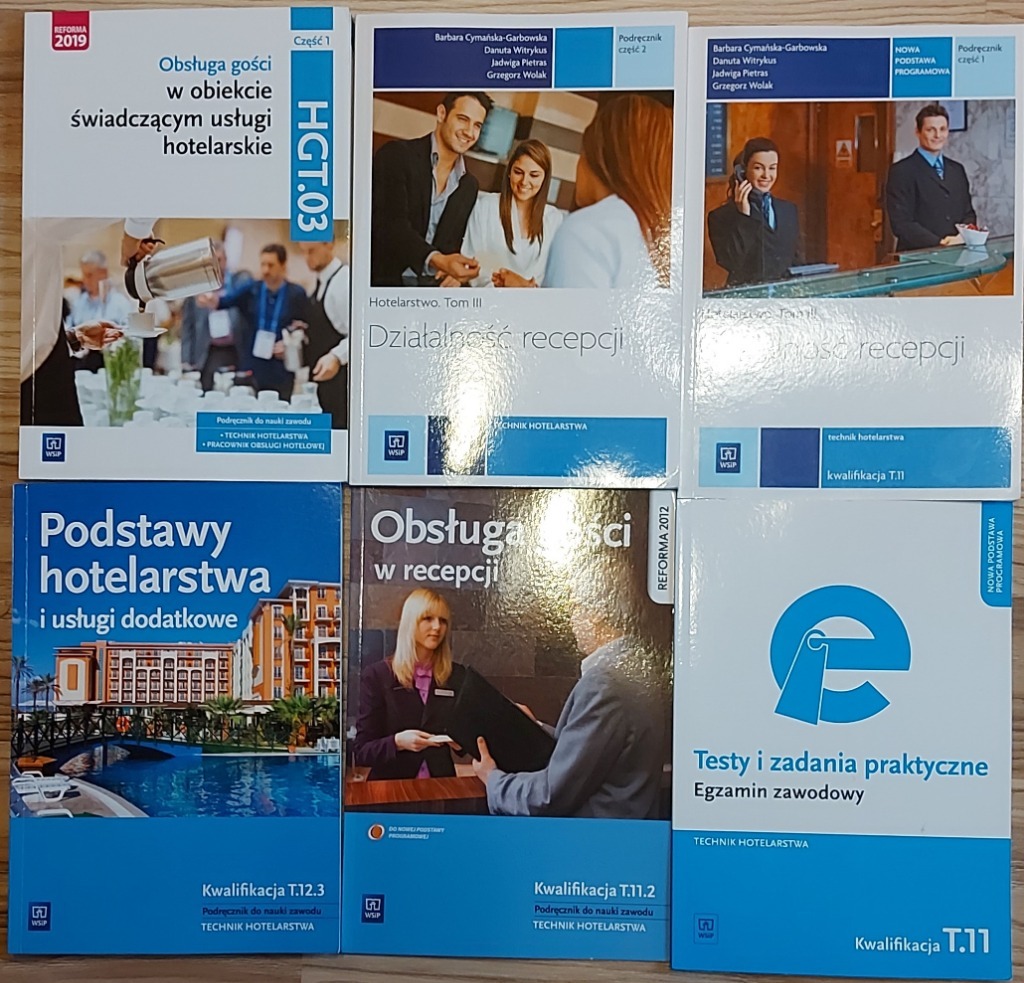 Podręczniki Technik Hotelarstwa | Karwieńskie Błoto Pierwsze | Kup teraz na Allegro Lokalnie