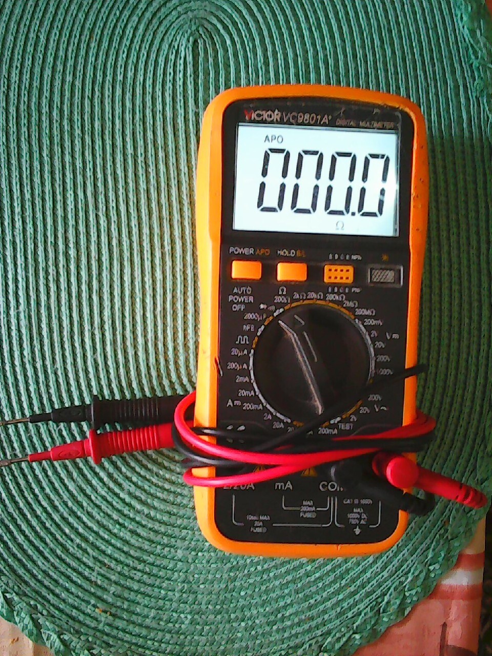 Multimetr VICTOR - VC9801+ | Zdunska Wola | Kup teraz na Allegro Lokalnie