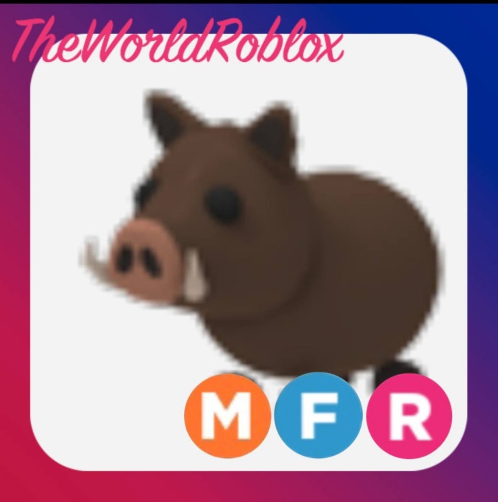 Roblox Adopt Me Wild Boar MFR | Warszawa | Kup teraz na Allegro Lokalnie