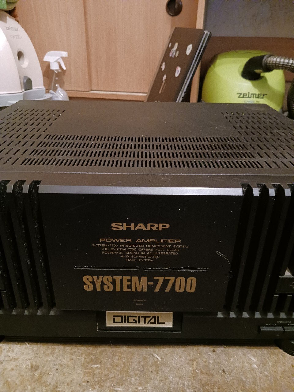 Końcówka mocy wzmacniacz SHARP System 7700 Digital | Opatowiec ...