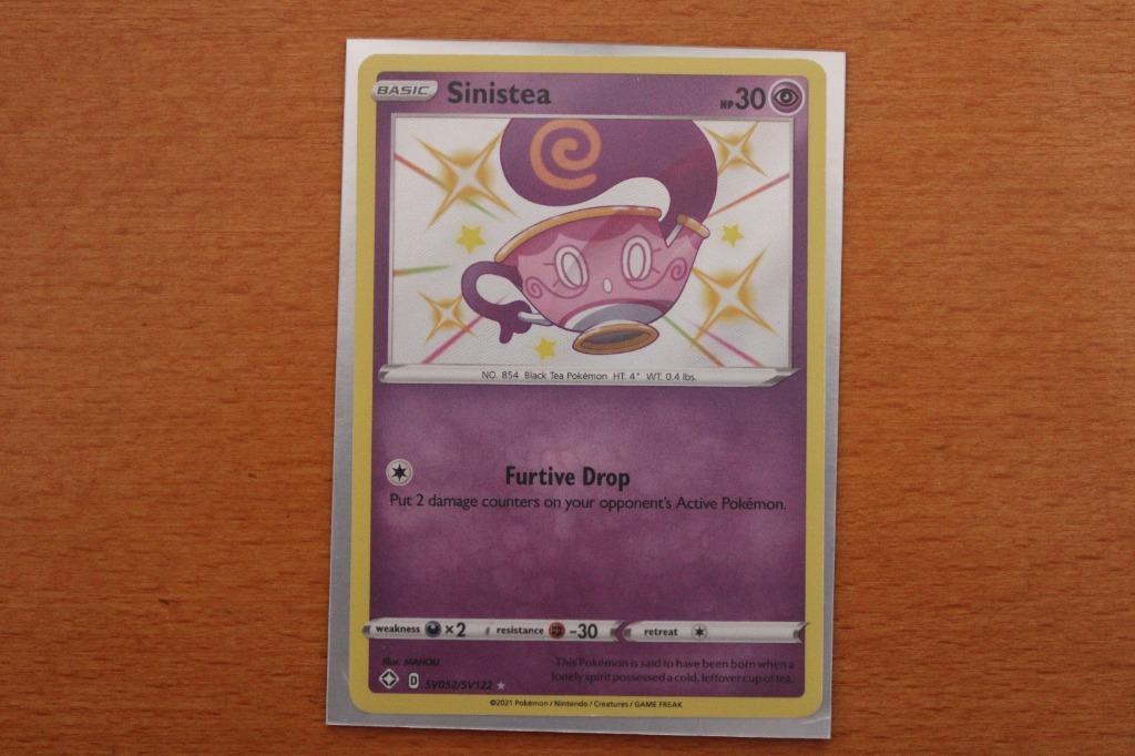 Sinistea SV052/SV122 / Shiny Holo Rare | Kotlin | Kup teraz na Allegro ...